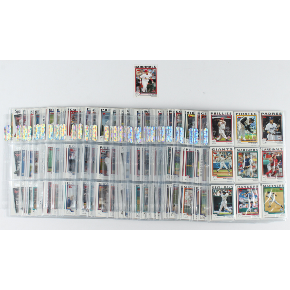 2004 Topps Baseball Complete Set of (732) Cards with Yadier Moline #324 ...