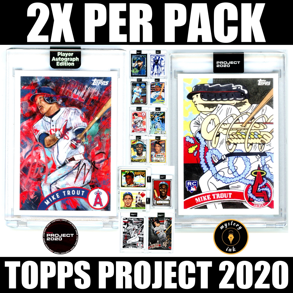 Mystery Ink Topps Project 2020 Mystery Box! - 2 Topps Project 2020 ...