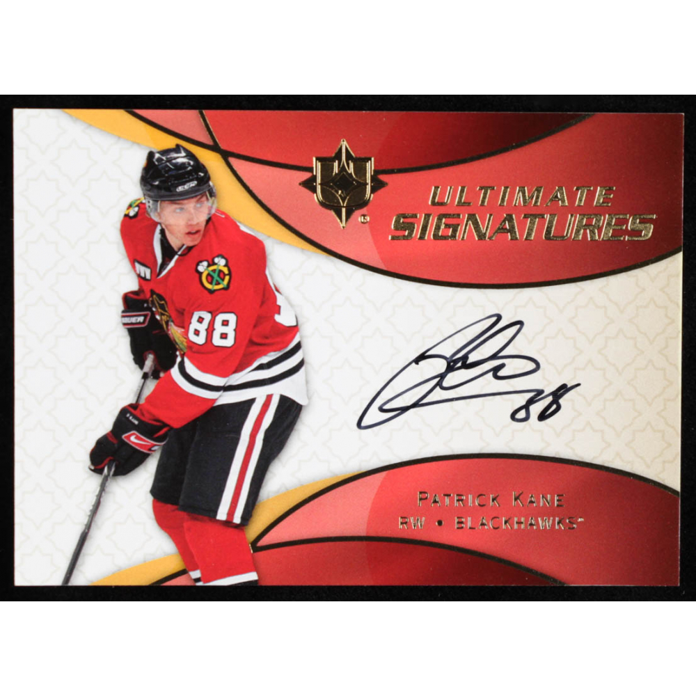 Patrick Kane 2008-09 Ultimate Collection Ultimate Signatures #USPK ...