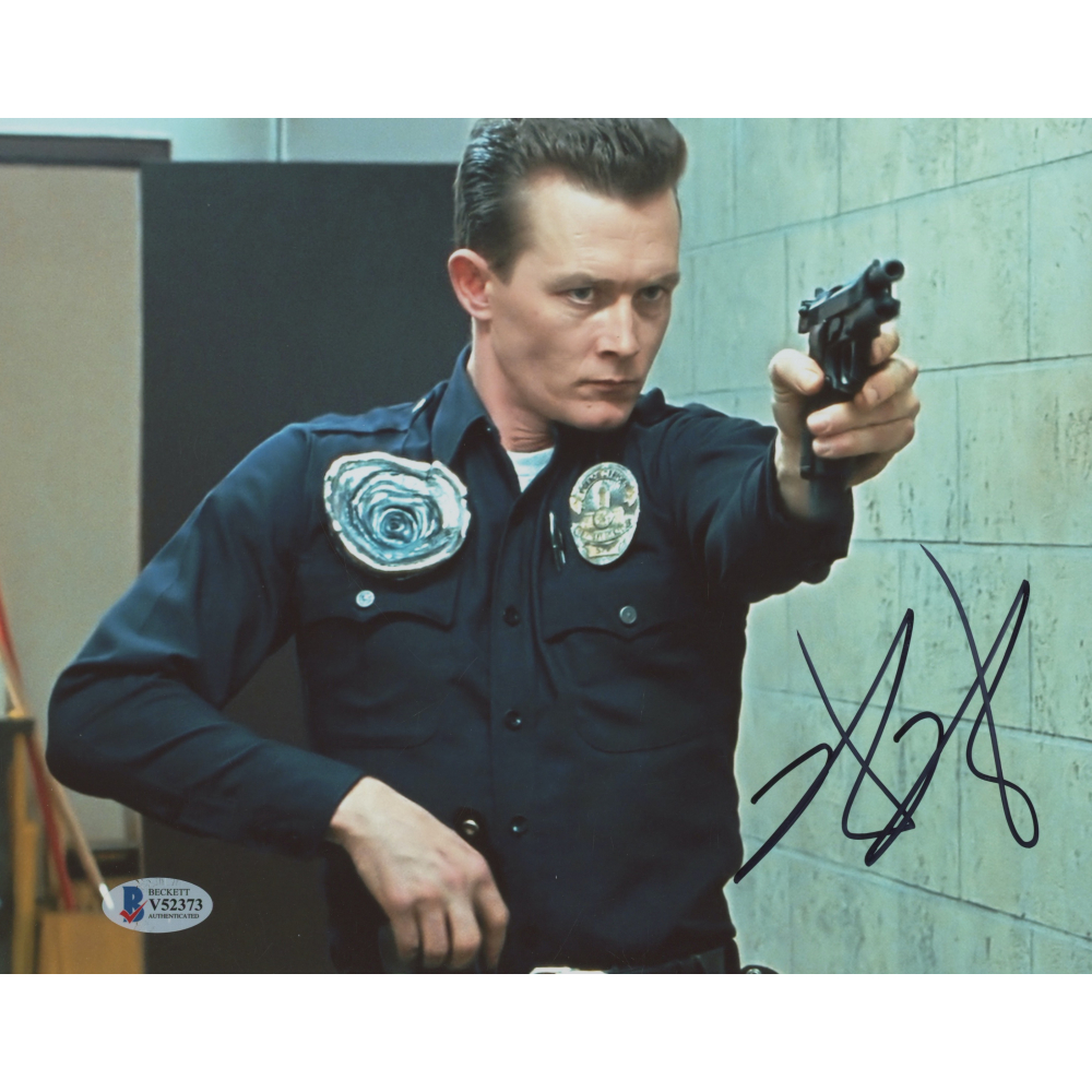 Robert Patrick Signed "Terminator 2: Judgement Day" 8x10 Photo (Beckett ...