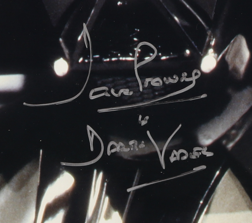 David Prowse Signed "Star Wars" 11x14 Photo Inscribed "Darth Vader ...