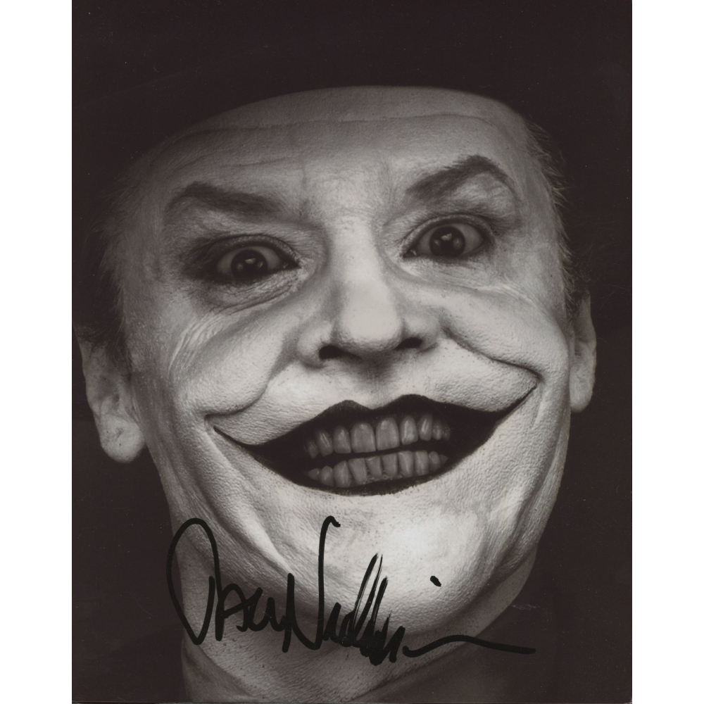 Jack Nicholson Signed "Batman" 8x10 Photo (JSA LOA) | Pristine Auction