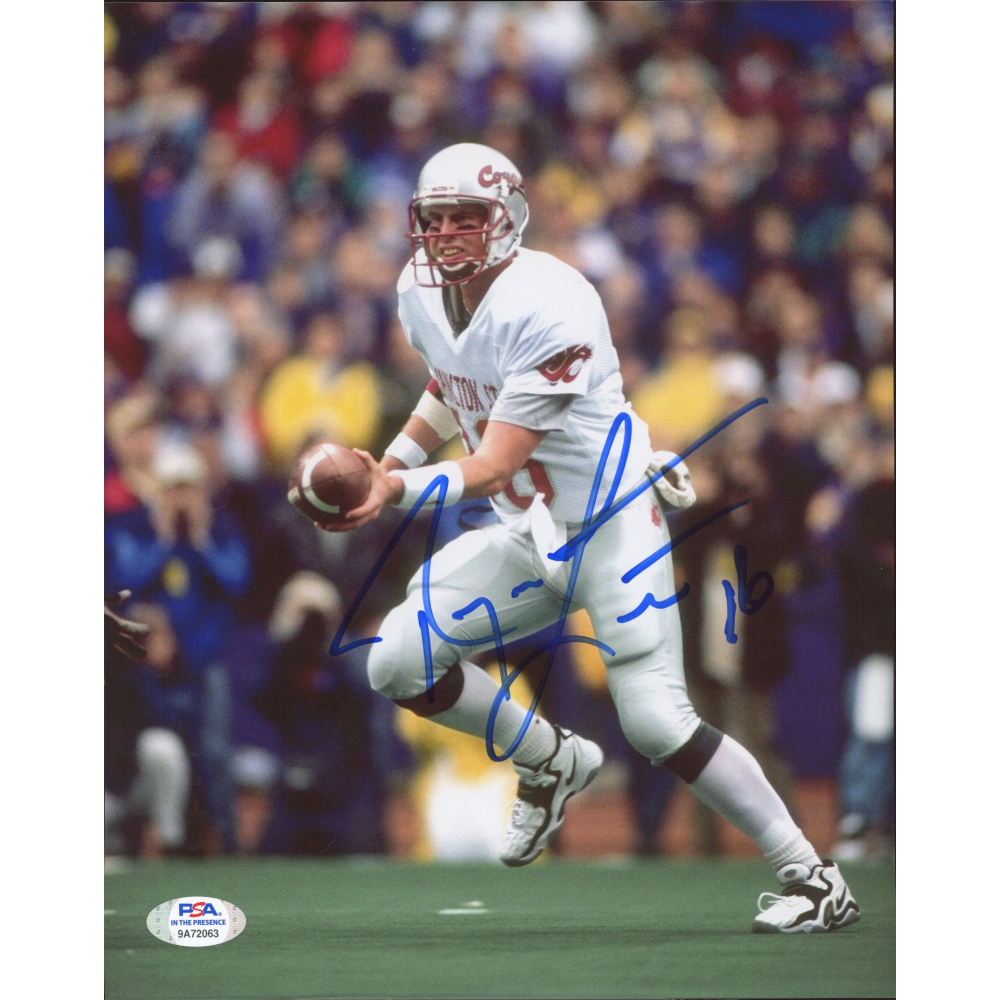 Ryan Leaf Signed Washington State Cougars 8x10 Photo (PSA COA ...