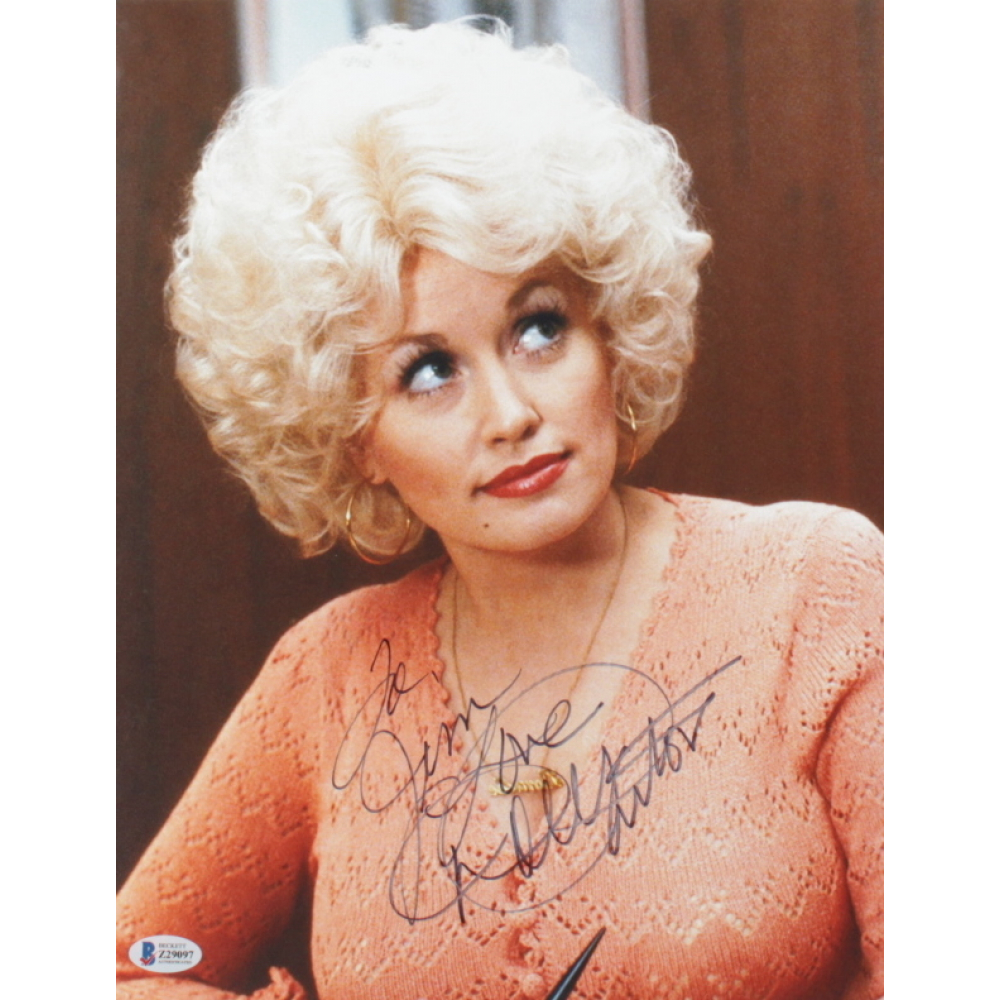Dolly Parton Signed 11x14 Photo Inscribed "Love" (Beckett COA ...