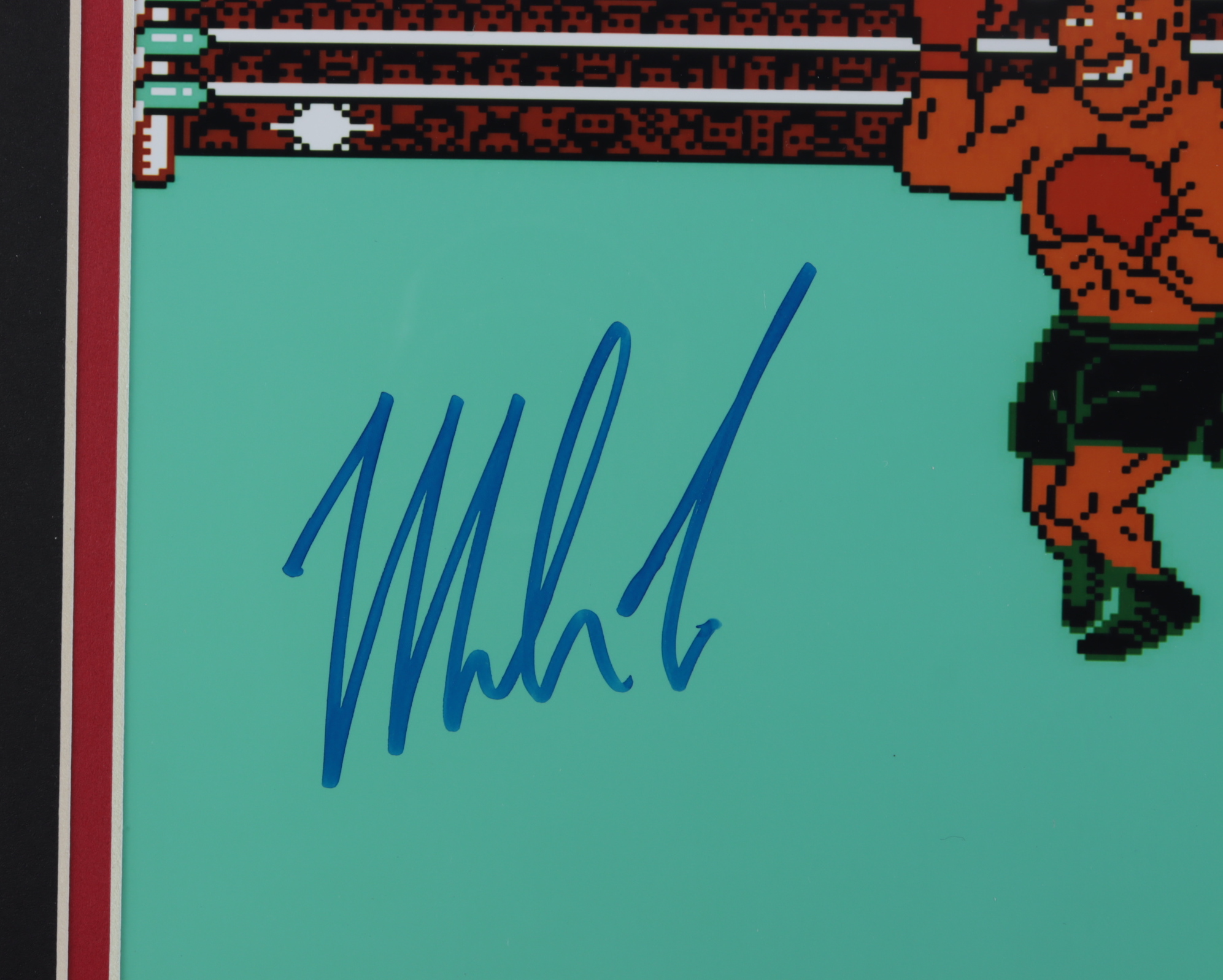 Mike Tyson Signed "Punch-Out!!" 15.25x19.25x2 Custom Framed Photo ...