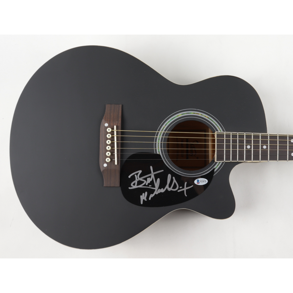 Bret Michaels Signed 38" Acoustic Guitar (Beckett Hologram) | Pristine ...