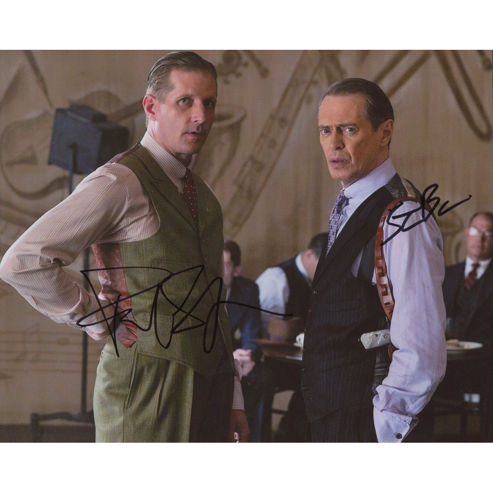 Paul Sparks & Steve Buscemi Signed "Boardwalk Empire" 8x10 Photo ...