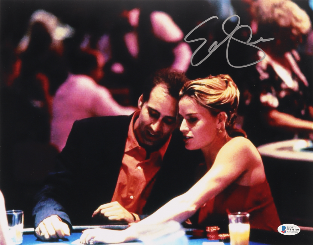 Elisabeth Shue Signed "Leaving Las Vegas" 11x14 Photo (Beckett COA) | Pristine Auction