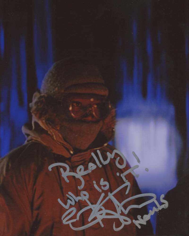 T. K. Carter Signed "The Thing" 8x10 Photo Inscribed "Really Who Is It ...