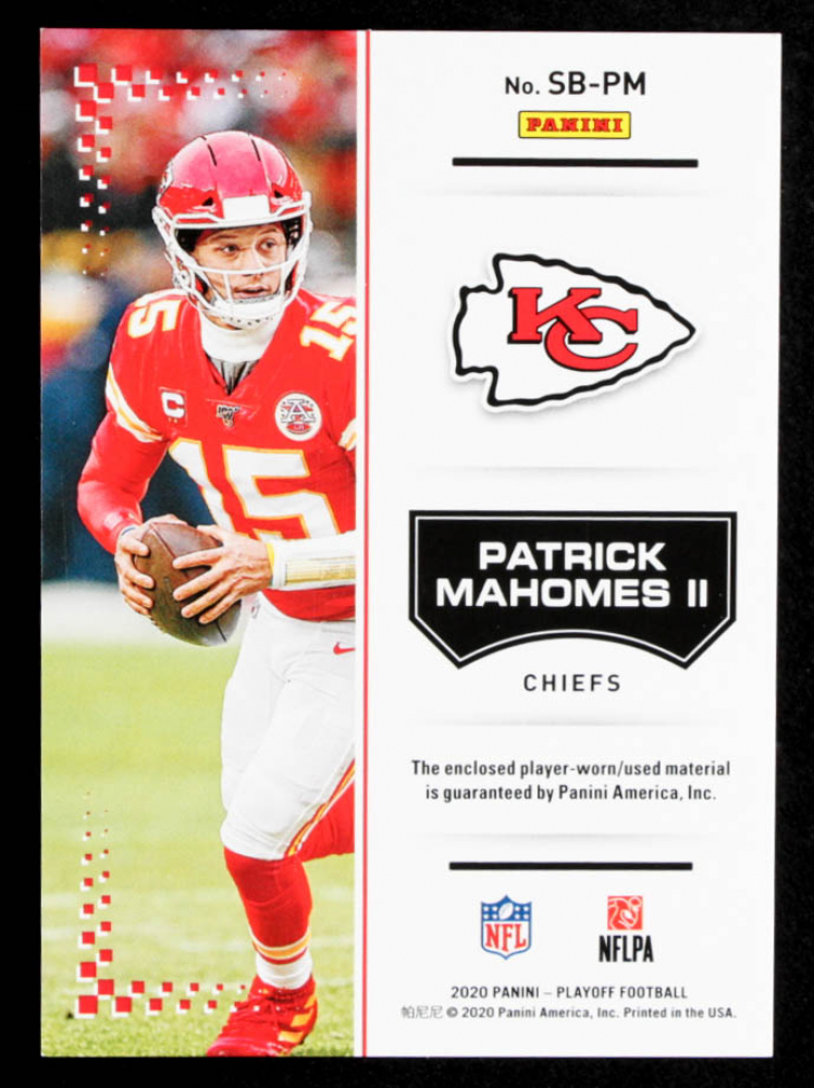 Patrick Mahomes II 2020 Playoff Sundays Best Jerseys Prime #2 #22/50 ...