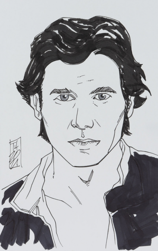 Tom Hodges - Han Solo - "Star Wars" - Signed ORIGINAL 5.5" x 8.5 ...