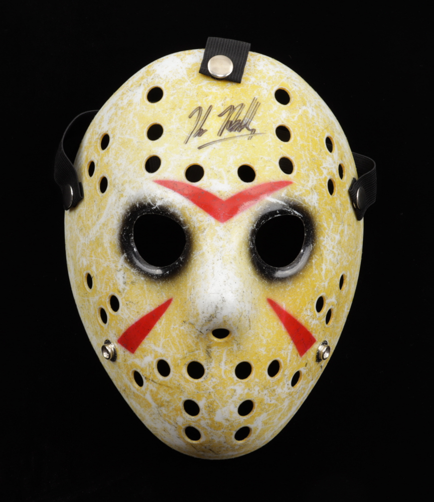 Kane Hodder Signed "Friday the 13th" Jason Voorhees Mask (Pristine ...