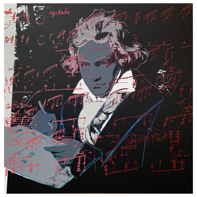 "Beethoven" LE 38x38 Silk Screen Print on Museum Board from Sunday B ...