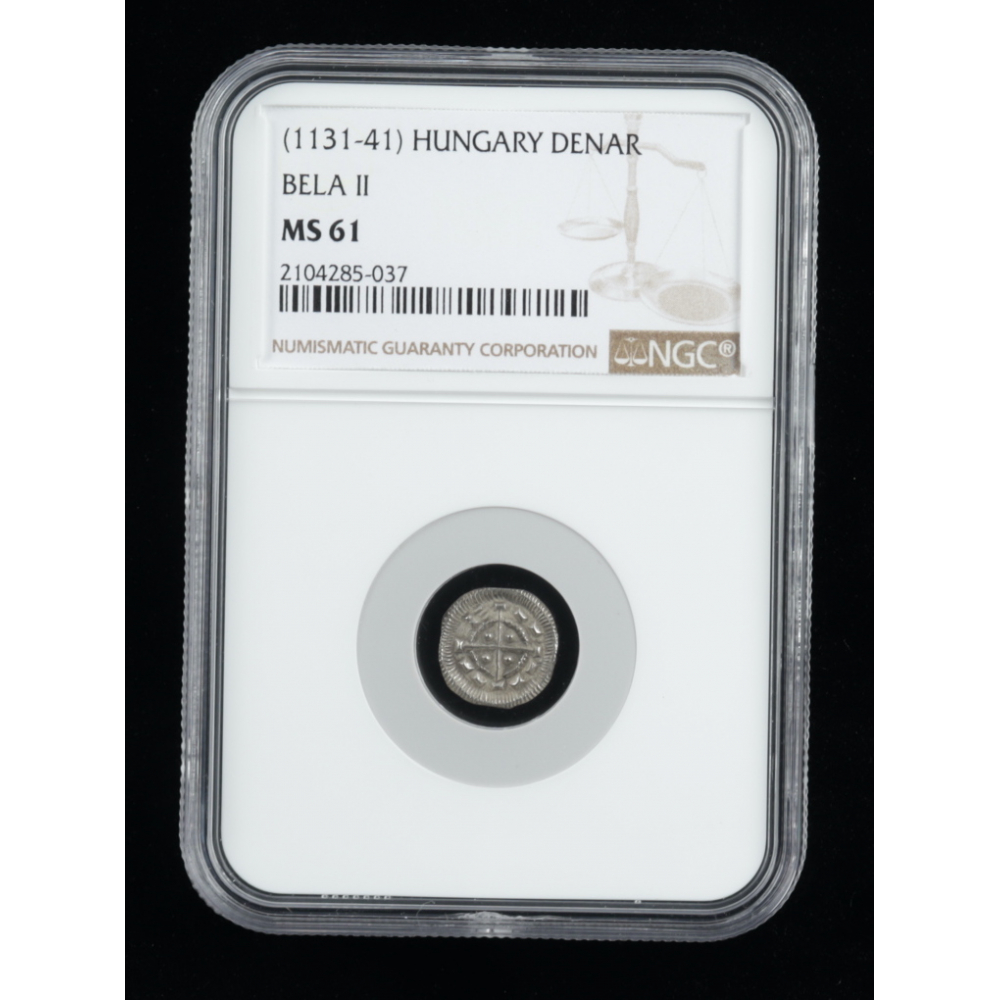 Bela II "the Blind King" (1131-1141) Silver Denar - Coin of the ...