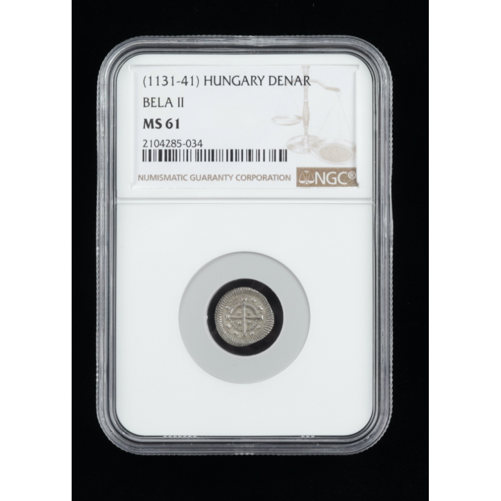 Bela II "the Blind King" (1131-1141) Silver Denar - Coin of the ...
