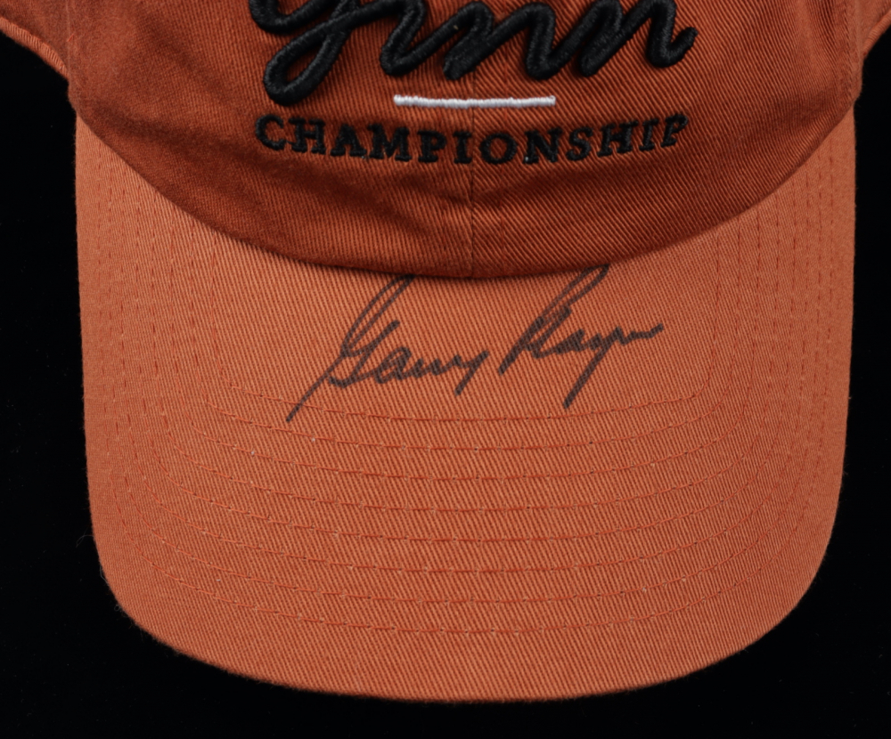 Gary Player Signed Ginn Championship Logo Back Nine Adjustable Hat (JSA ...