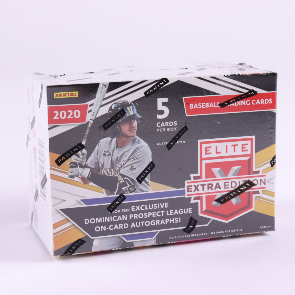2020 Panini Elite Extra Edition Baseball Blaster Box with (1) Pack ...