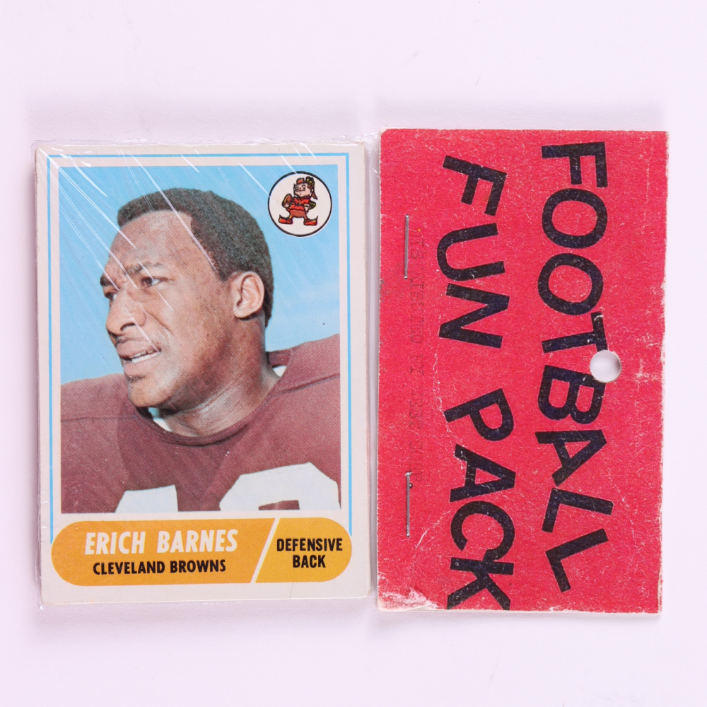 1968 Topps Football Card Fun Pack with (10) Cards (See Description ...