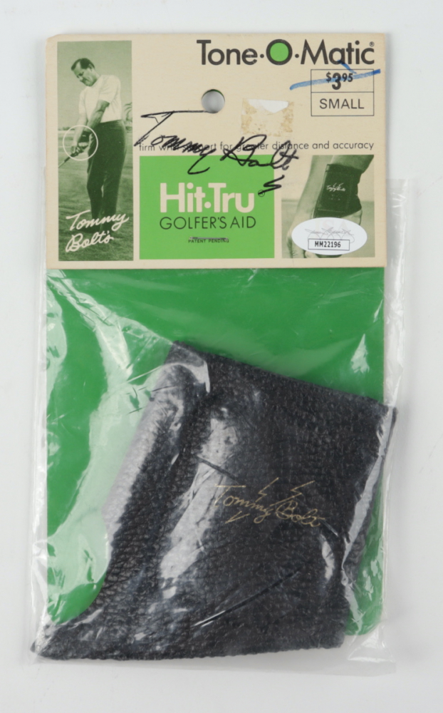 Tommy Bolt Signed Tone-O-Matic Hit-Tru Golfer's Aid with Original ...