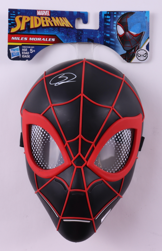 Shameik Moore Signed "Spider-Man: Into The Spiderverse" Mask (Beckett ...