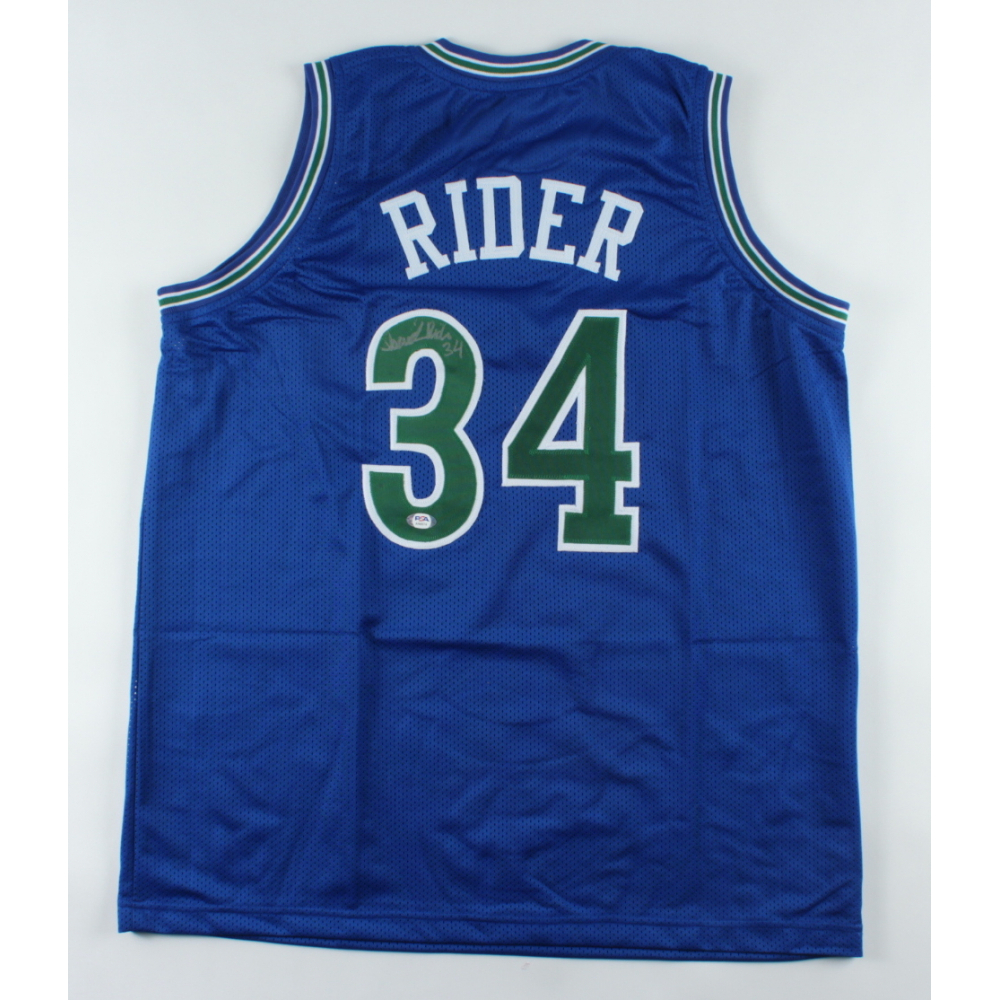 Isaiah Rider Signed Jersey (PSA COA) | Pristine Auction