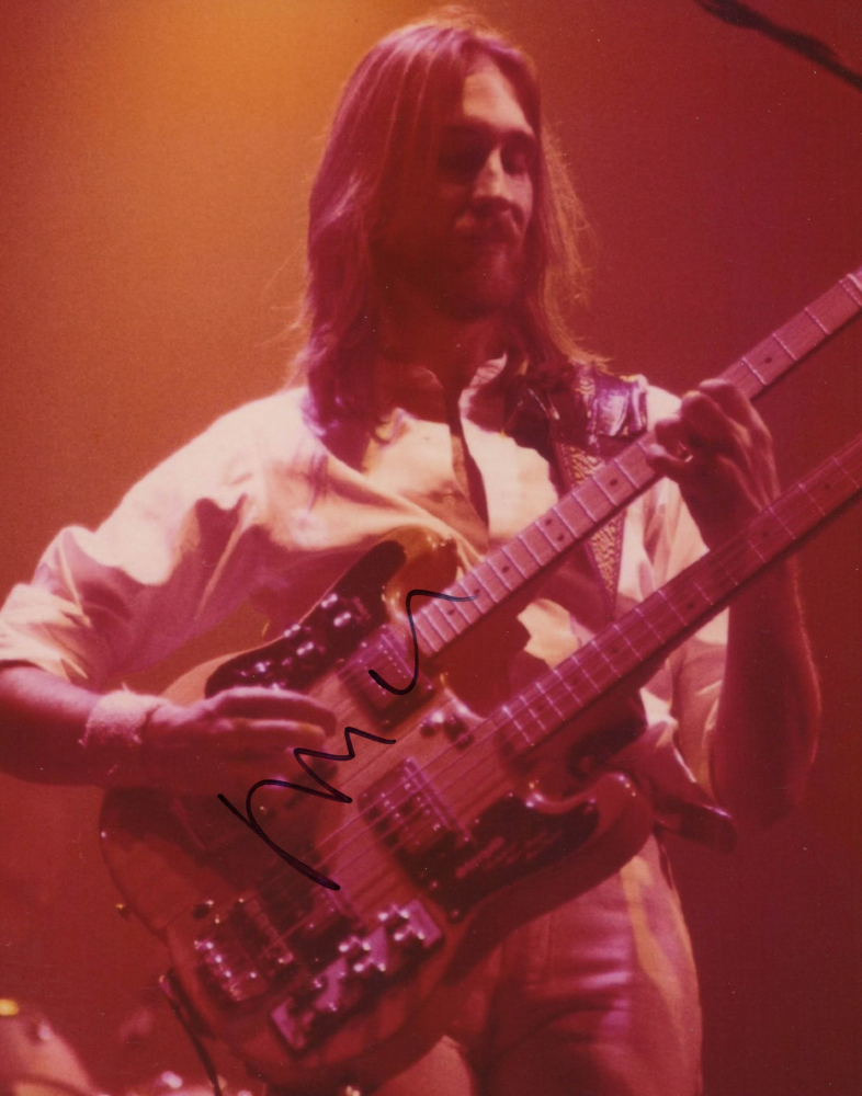 Mike Rutherford Signed Genesis 8x10 Photo (AutographCOA Hologram ...