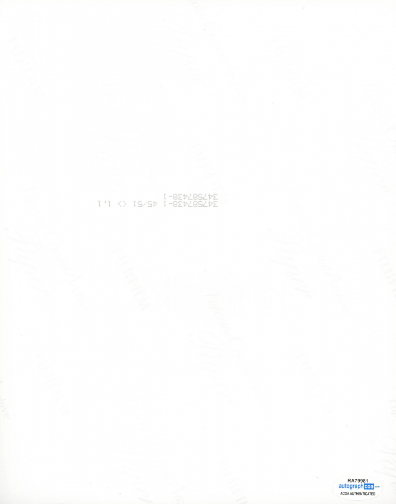 Mike Rutherford Signed Genesis 8x10 Photo (AutographCOA Hologram ...