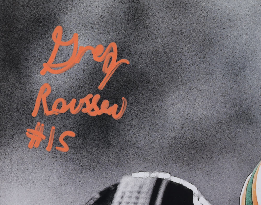 Gregory Rousseau Signed Miami Hurricanes 11x14 Photo (JSA COA ...