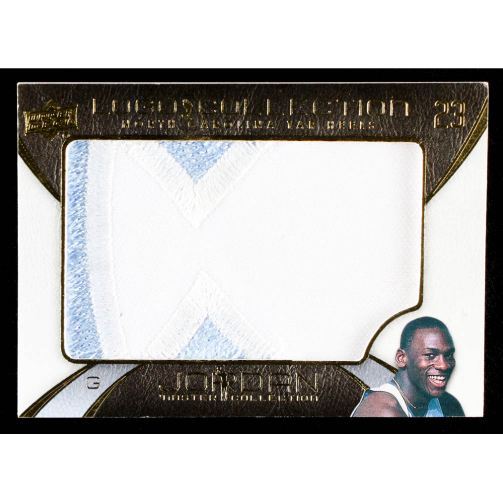 Michael Jordan 2012 Upper Deck UNC Master Collection UNC Logo #UNC12 ...