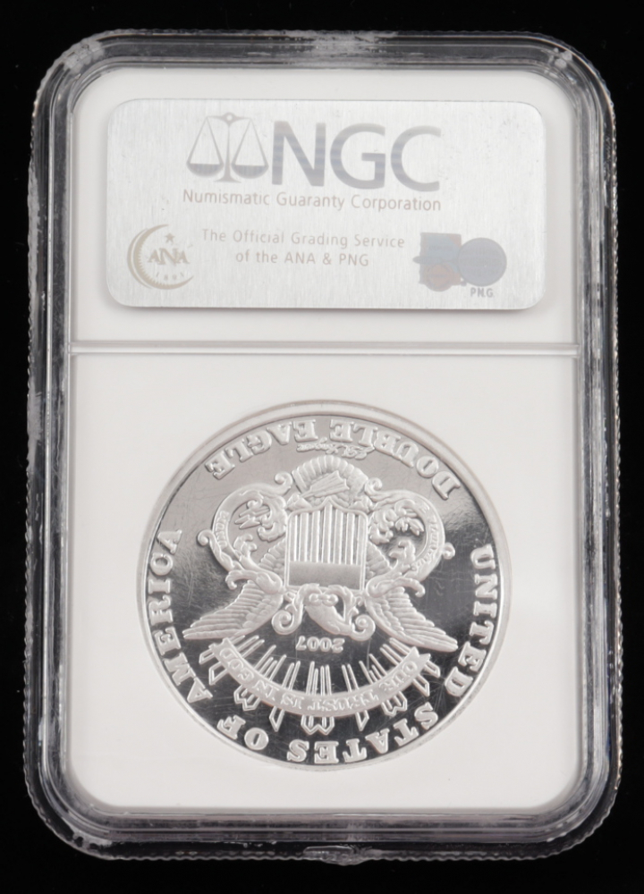 1865 James B. Longacre "Proposed Motto" Double Eagle Private Issue ...