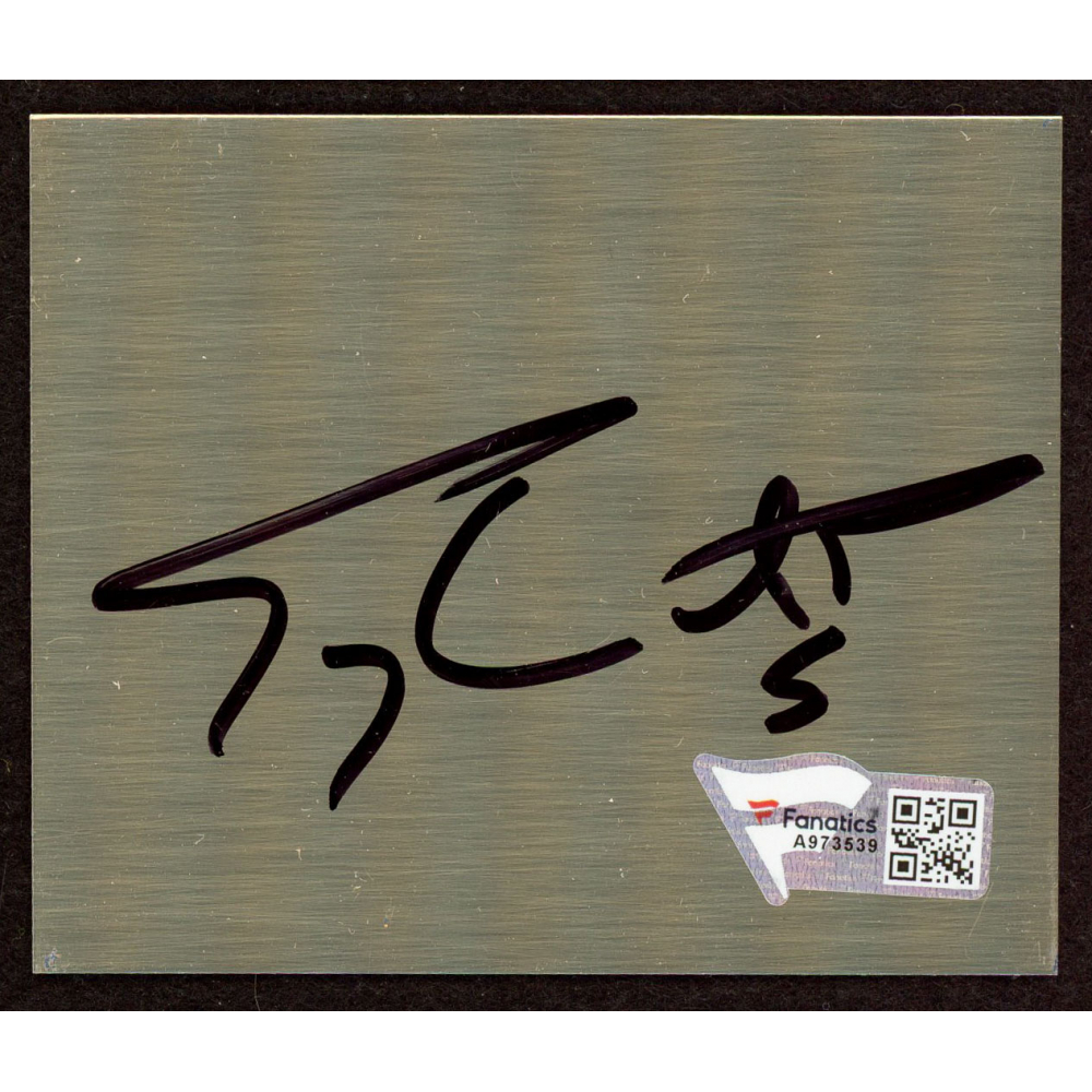 Terry Labonte Signed 2.5" x 3" Metal Cut (Fanatics Hologram) (See ...