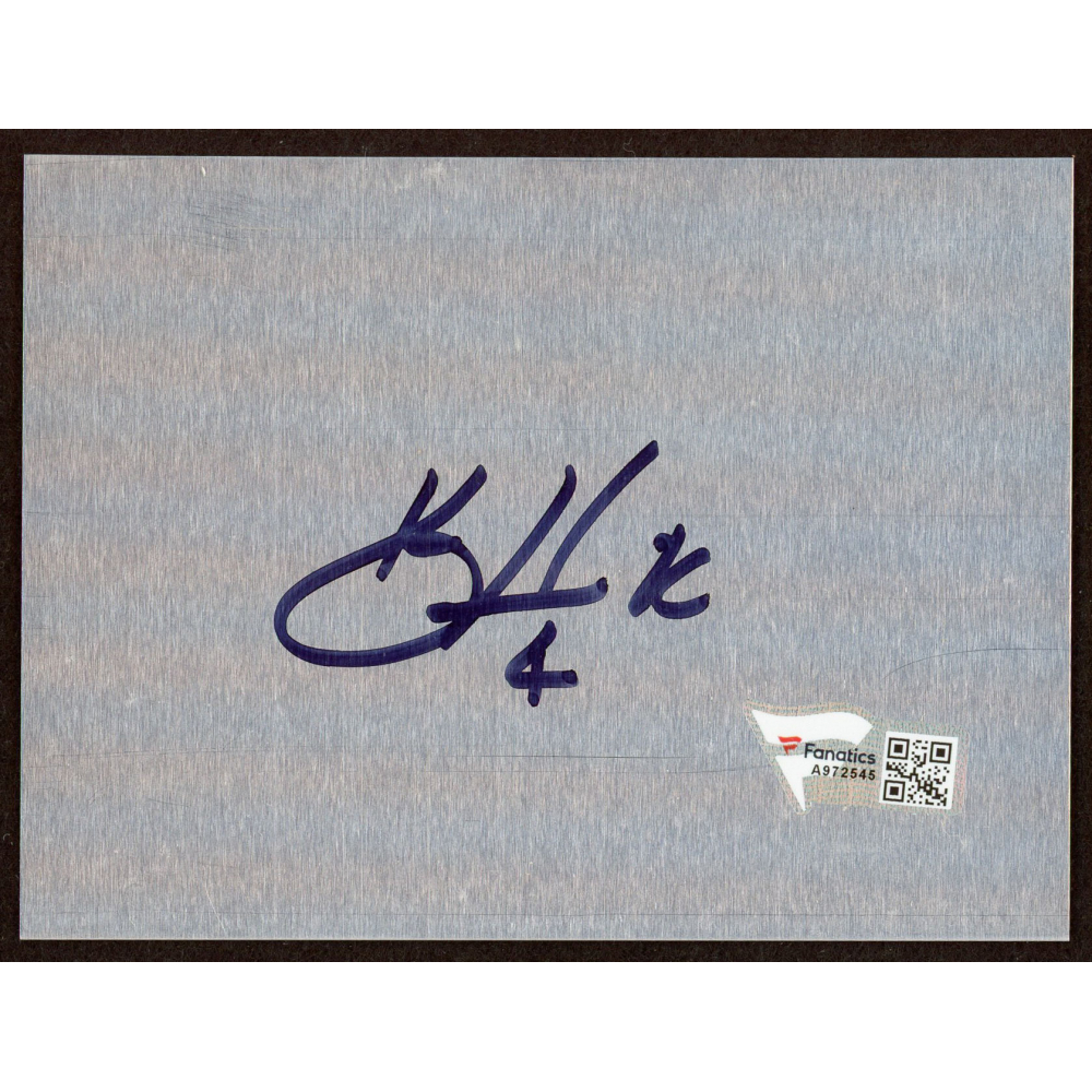 Kevin Harvick Signed 3" x 4" Metal Cut (Fanatics Hologram) (See ...