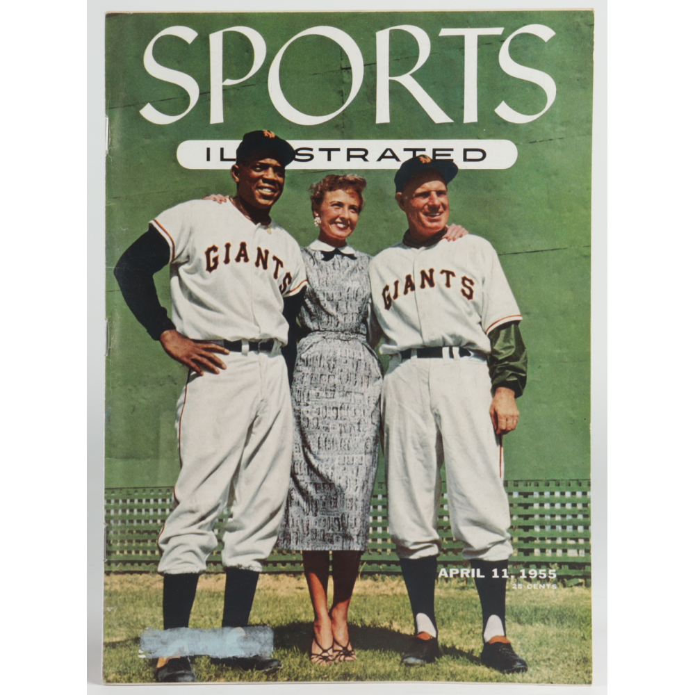 Vintage 1955 Sports Illustrated Magazine With Uncut Sheet of (8) 1955 ...