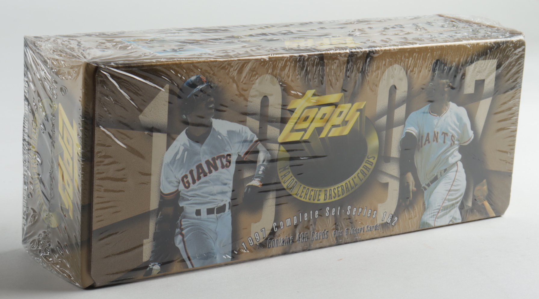 1997 Topps Series 1 & 2 Baseball Card Box Complete Set with (495) Cards ...