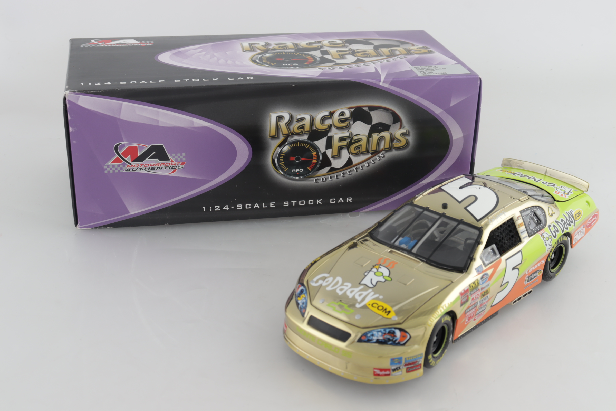 Dale Earnhardt Jr. LE 2008 NASCAR #5 GoDaddy.com / 2008 Monte Carlo SS ...