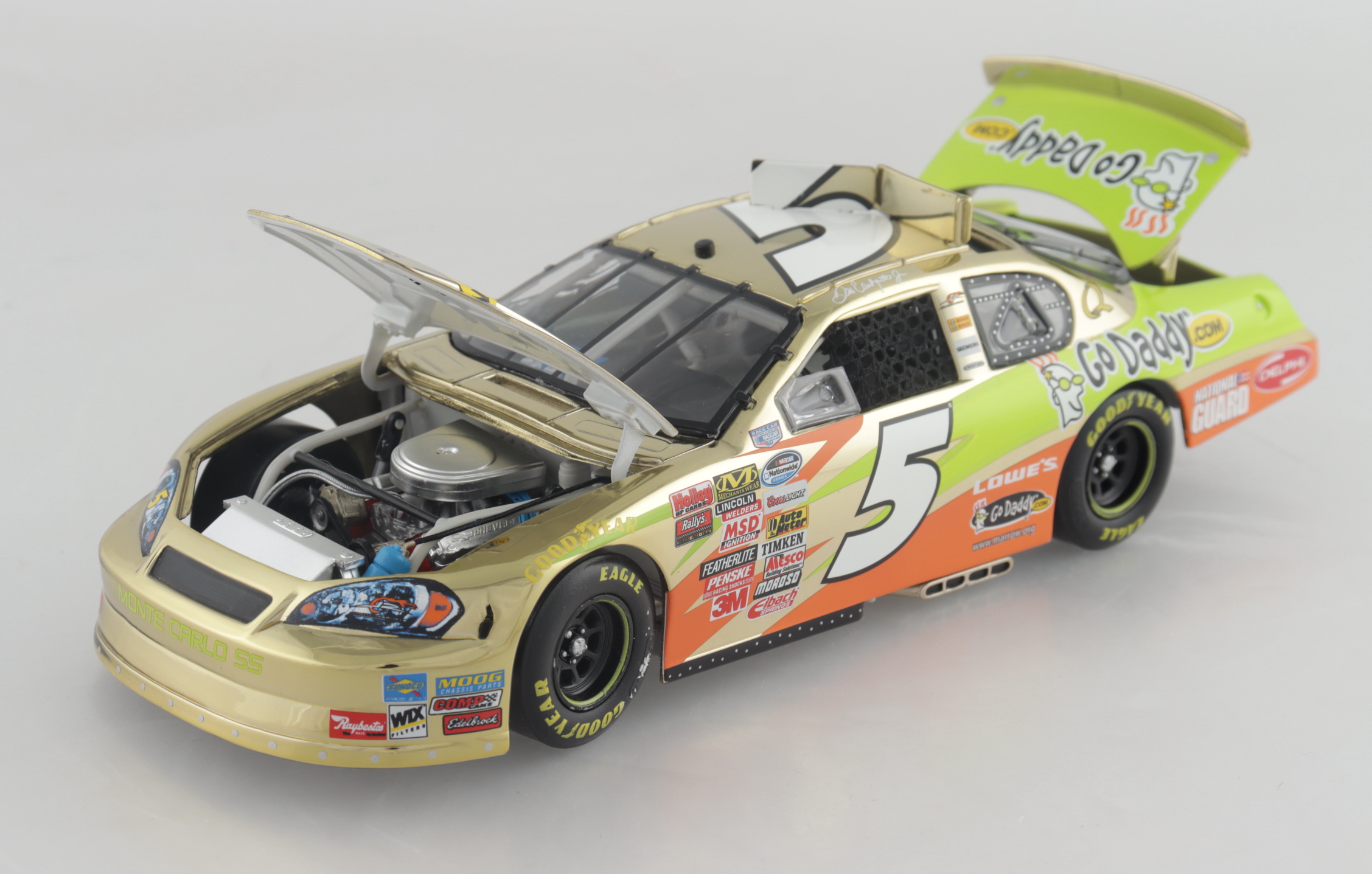 Dale Earnhardt Jr. LE 2008 NASCAR #5 GoDaddy.com / 2008 Monte Carlo SS ...