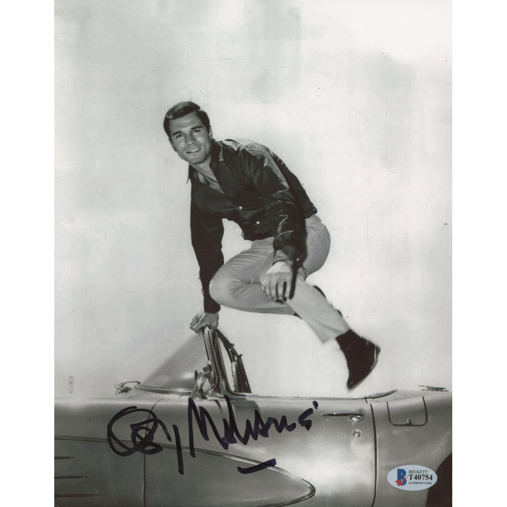 George Maharis Signed 8x10 Photo (Beckett COA) | Pristine Auction