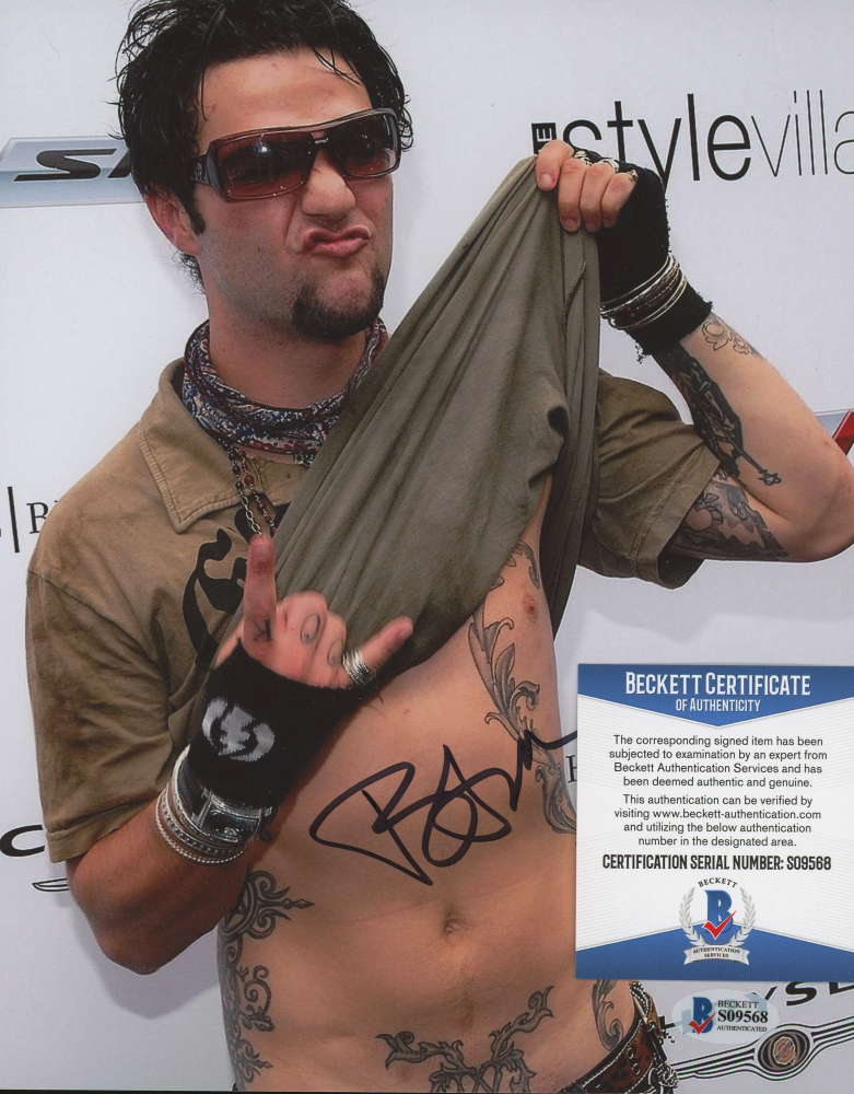 Bam Margera Signed 8x10 Photo (Beckett COA) | Pristine Auction
