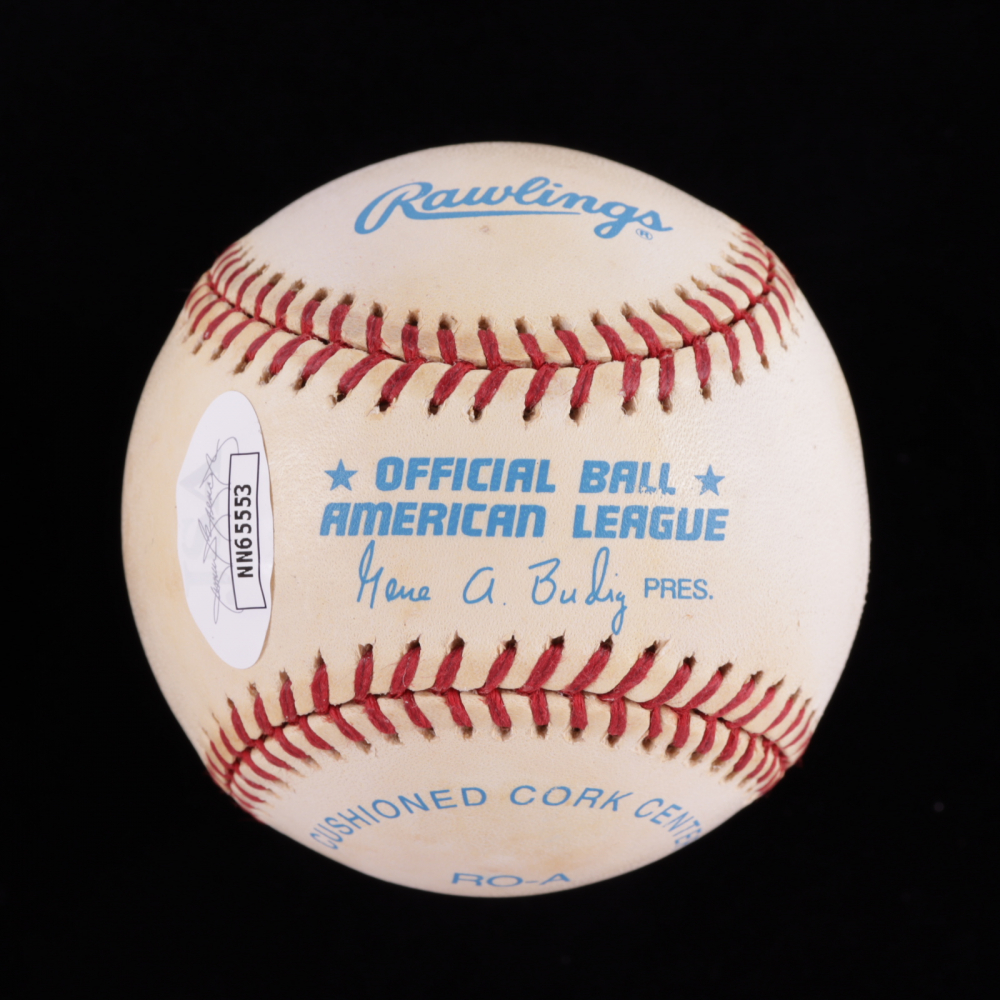 George Brett Signed OAL Baseball Inscribed "HOF 99" (JSA COA) (See ...
