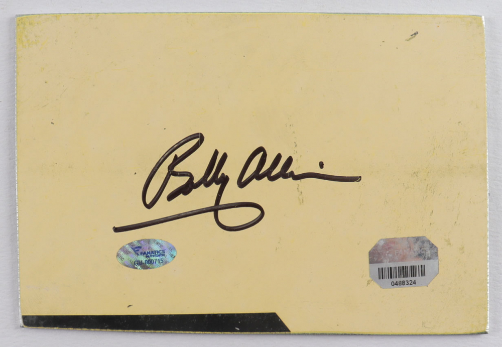 Bobby Allison Signed Original Daytona International Speedway Grandstand ...