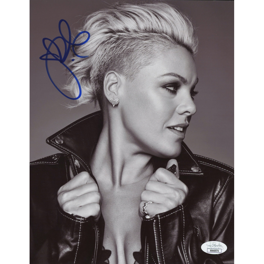 Pink Signed 8x10 Photo (JSA) | Pristine Auction