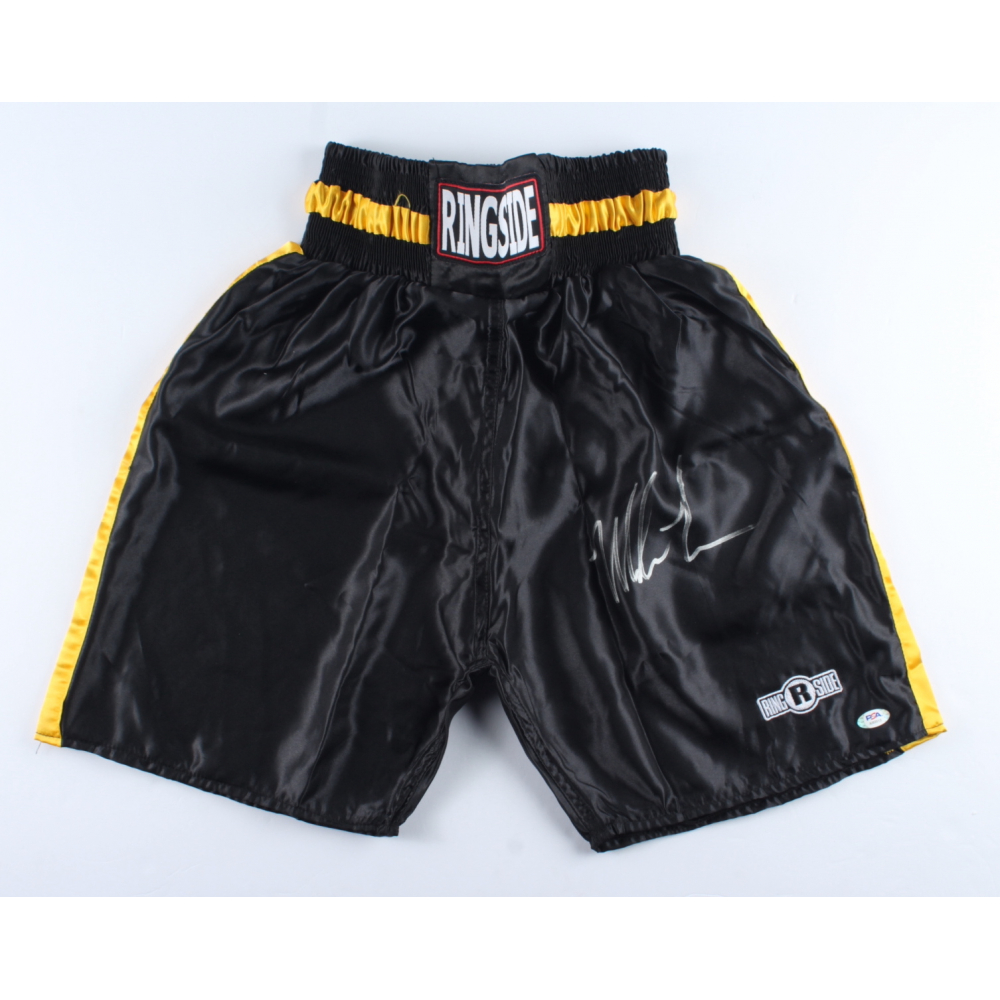 Mike Tyson Signed Boxing Trunks (PSA COA) | Pristine Auction