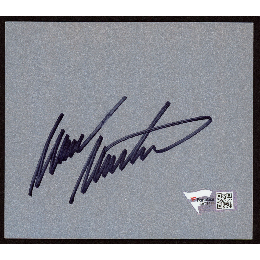 Mark Martin Signed 3.5" x 4" Cut (Fanatics Hologram) (See Description ...