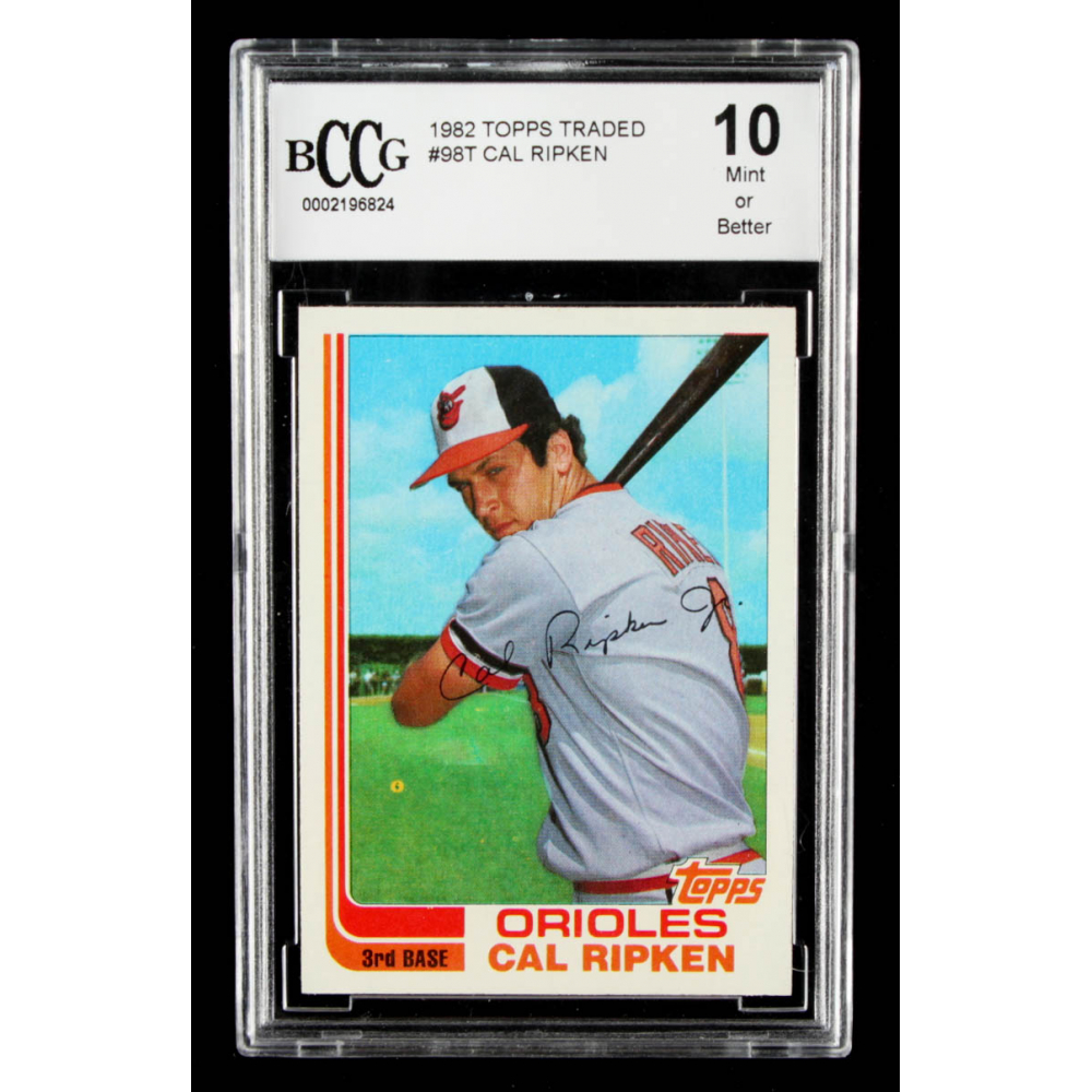 Cal Ripken 1982 Topps Traded #98T (BCCG 10) | Pristine Auction