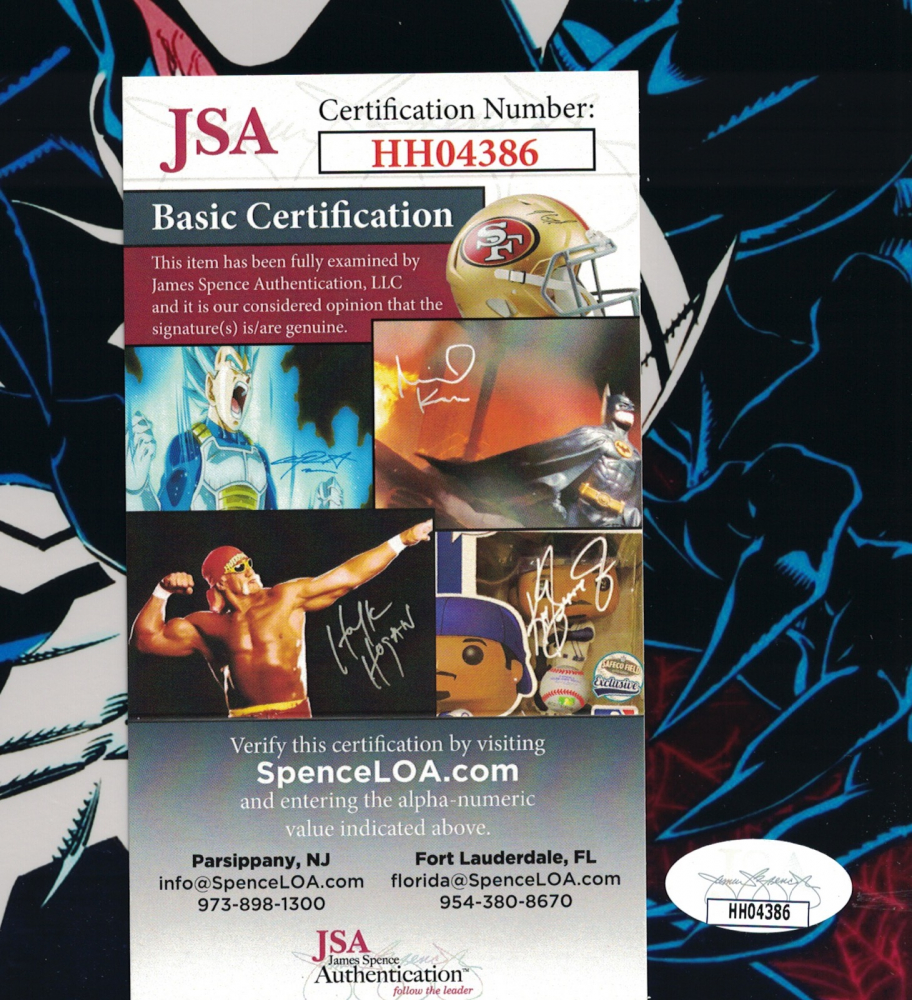 Sam De La Rosa Signed "Venom" 8x10 Photo (JSA COA) | Pristine Auction