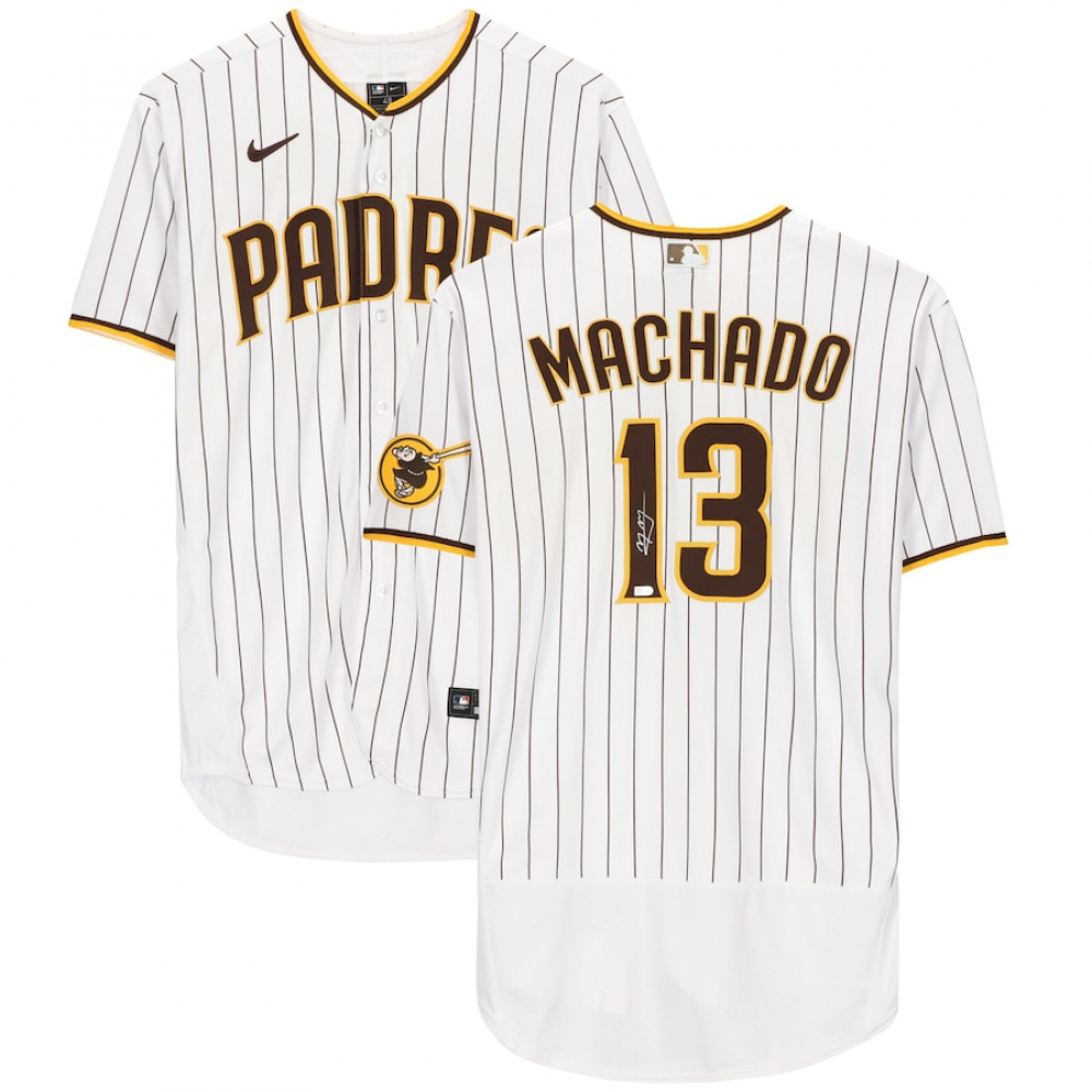 Manny Machado Signed Padres Jersey (Fanatics Hologram) | Pristine Auction