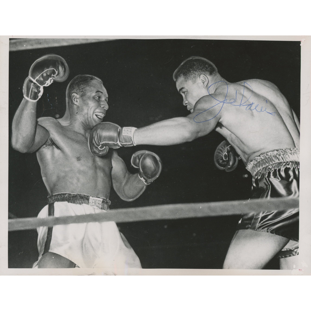 Joe Louis Signed 7x9 Photo (Beckett LOA) | Pristine Auction