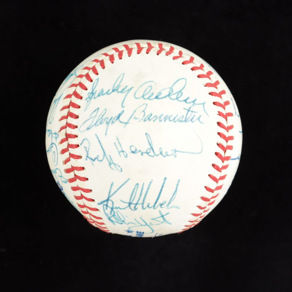 1982 All-Star Game Baseball Signed By (20) with Yogi Berra, Rickey ...