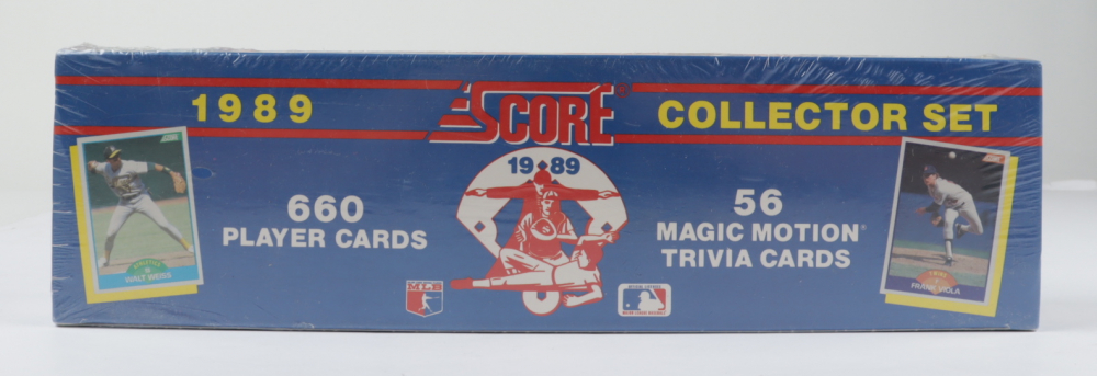 1989 Score Complete Collector Set of (660) Baseball Cards | Pristine ...