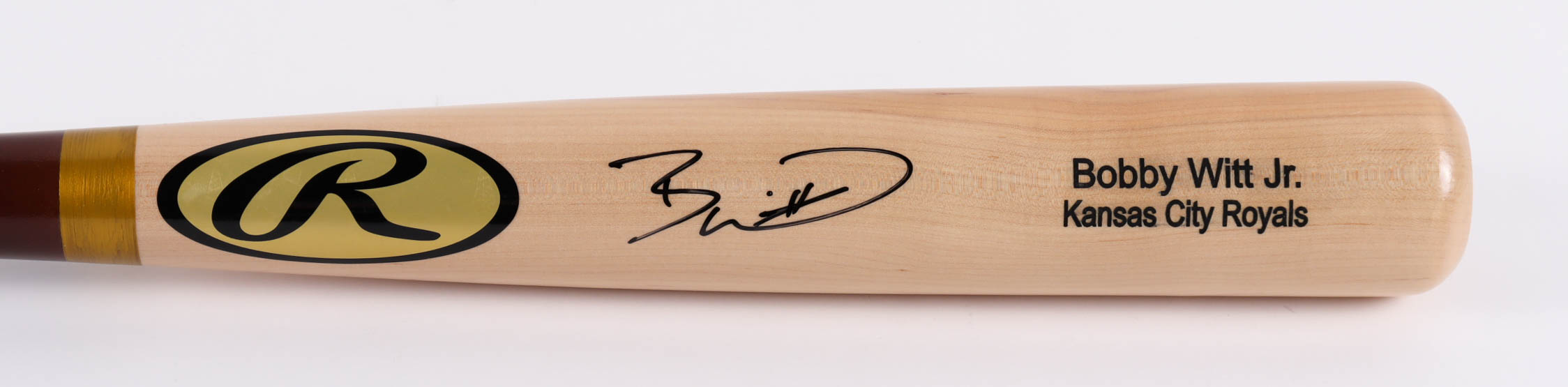 Bobby Witt Jr. Signed Rawlings Player Model Baseball Bat (Beckett COA) | Pristine Auction